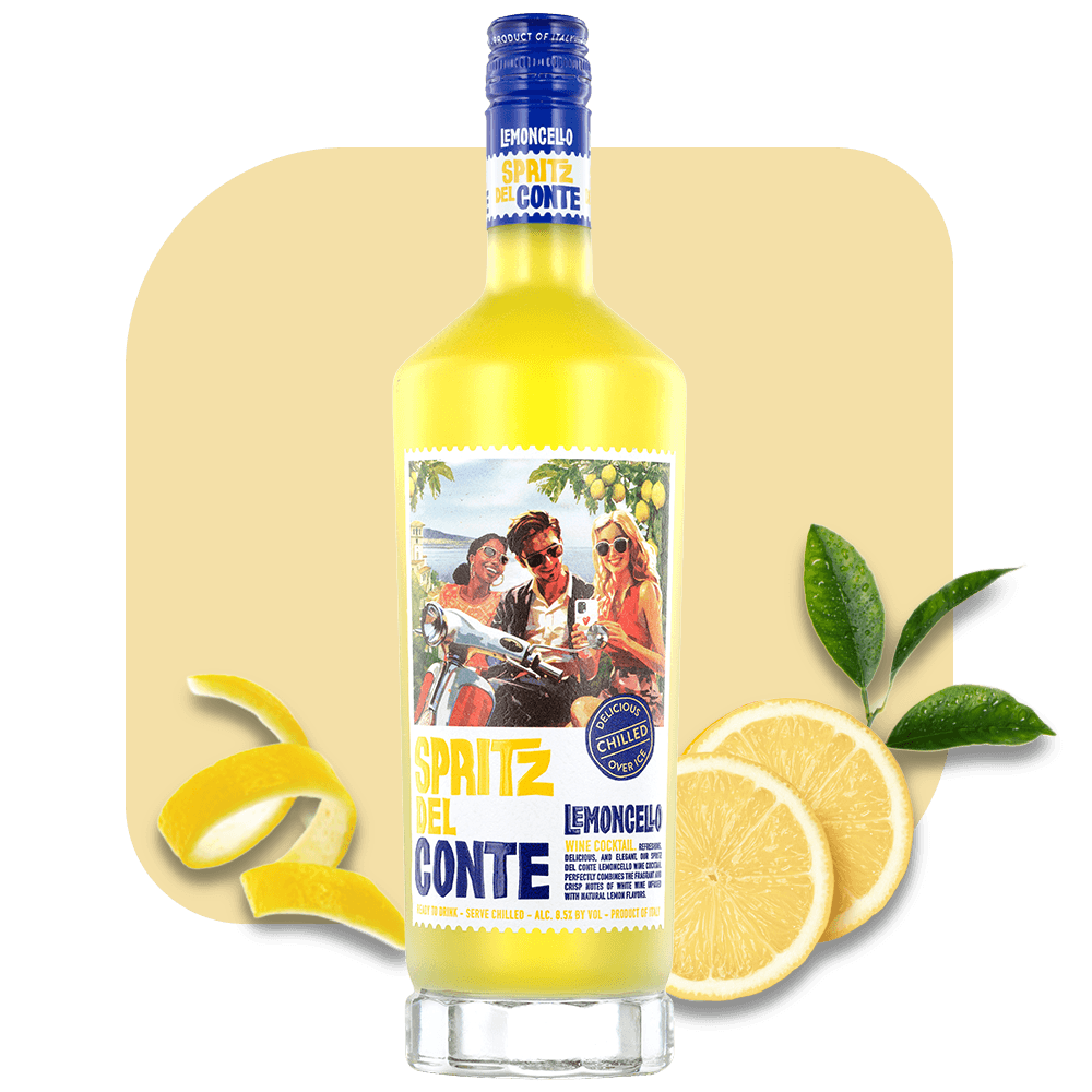 Spritz Del Conte Lemoncello | Bright Lemon Spritz
